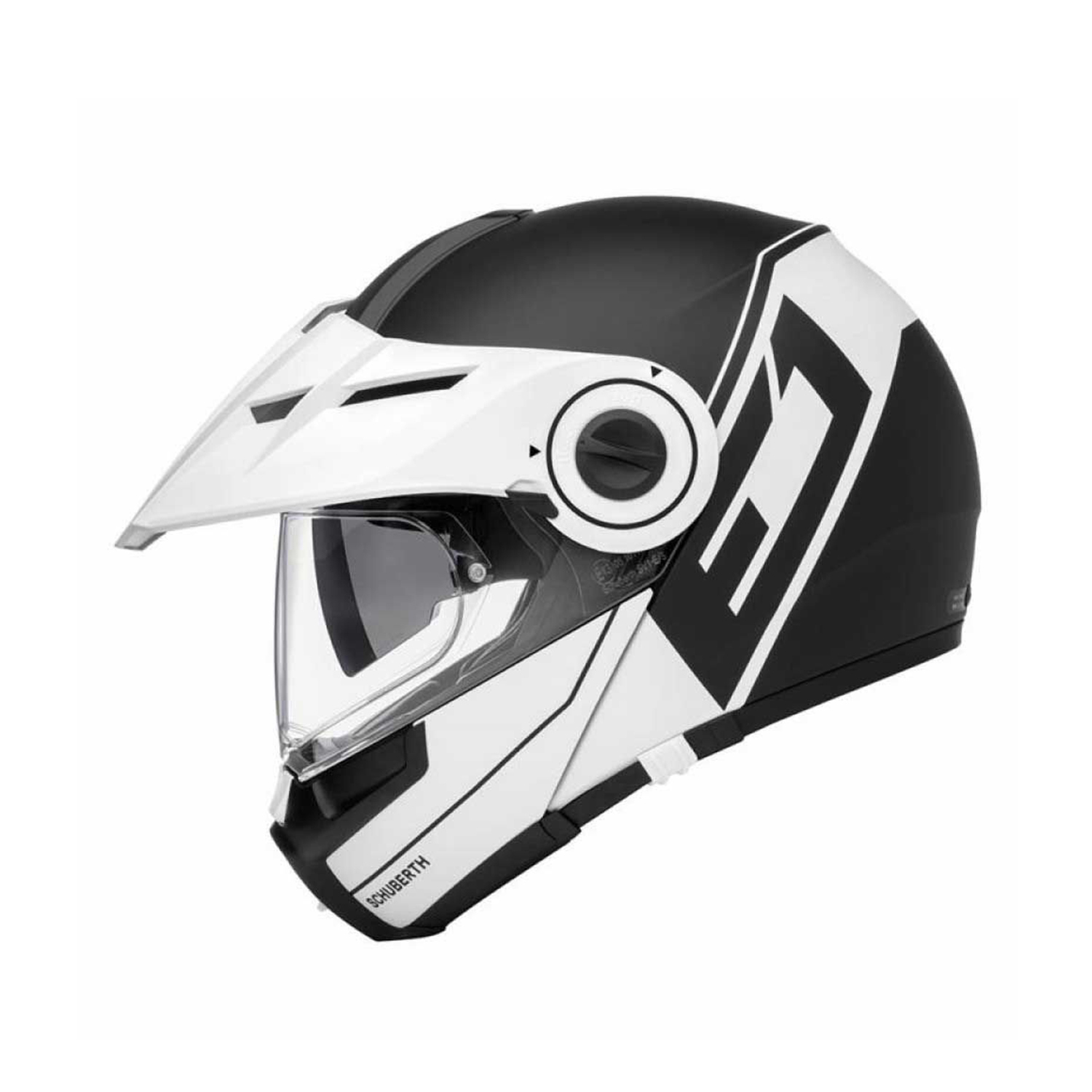 Schuberth E1 Helmet Radiant White for adventure riding in various ...